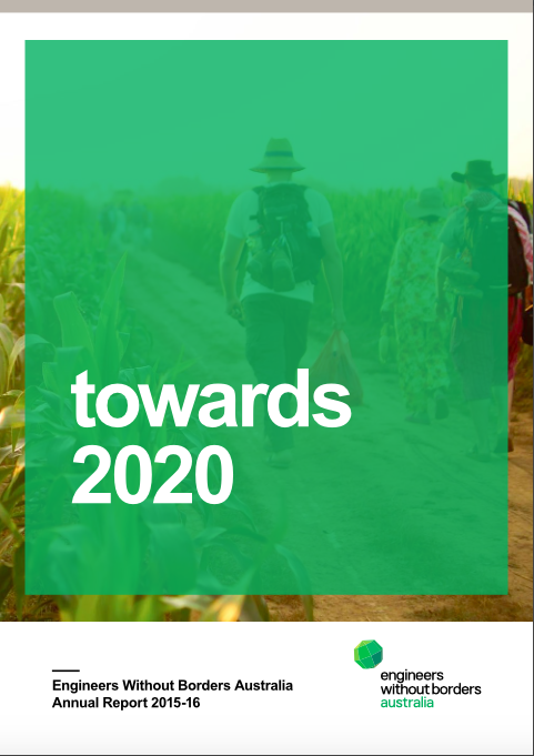 Launching EWB Australia's Annual Report 'Towards 2020' - Engineers ...