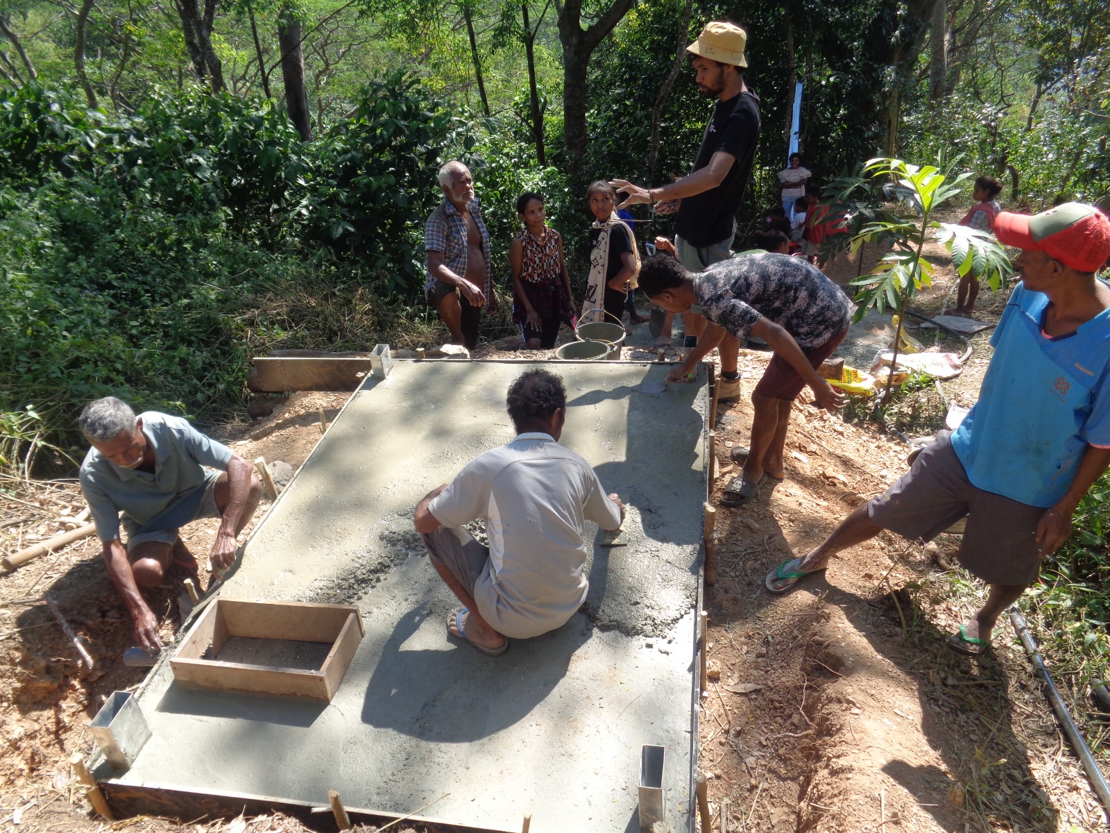 Building a reliable water supply for the residents of Darlau, Timor ...